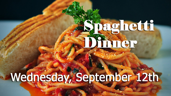 Spaghetti Dinner, Wednesday, September 12th | Lauderdale ARPC